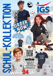 IGS-Pullover und IGS-T-Shirts jetzt bestellbar! – IGS Schaumburg